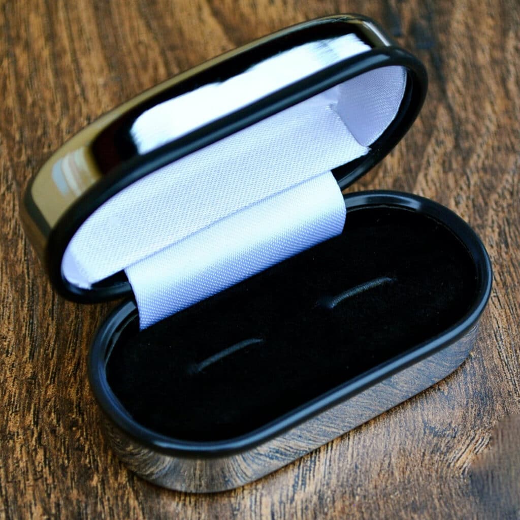 Chrome Cufflink Box