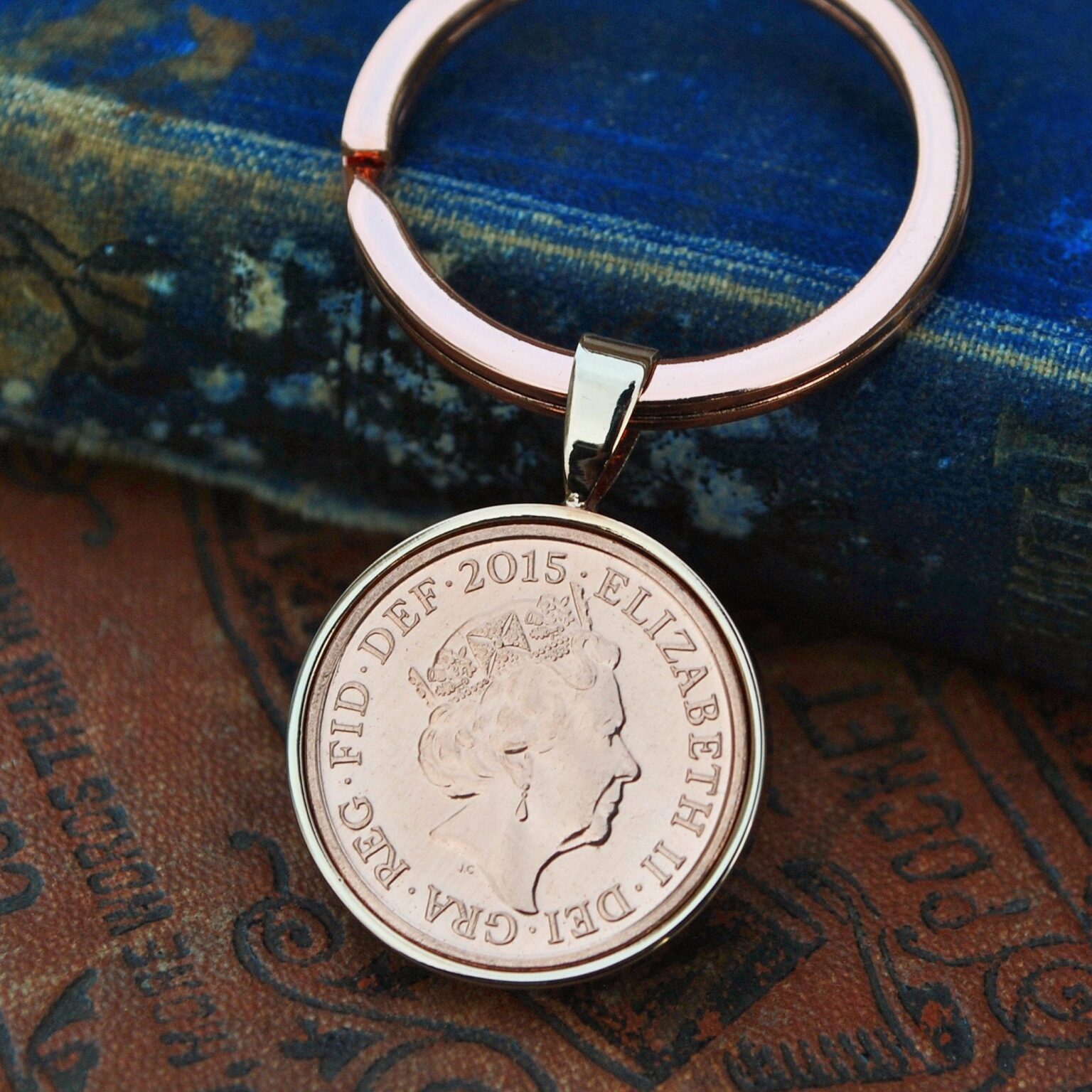 All Years - Coin Keyrings - Heads & Tails Jewellery