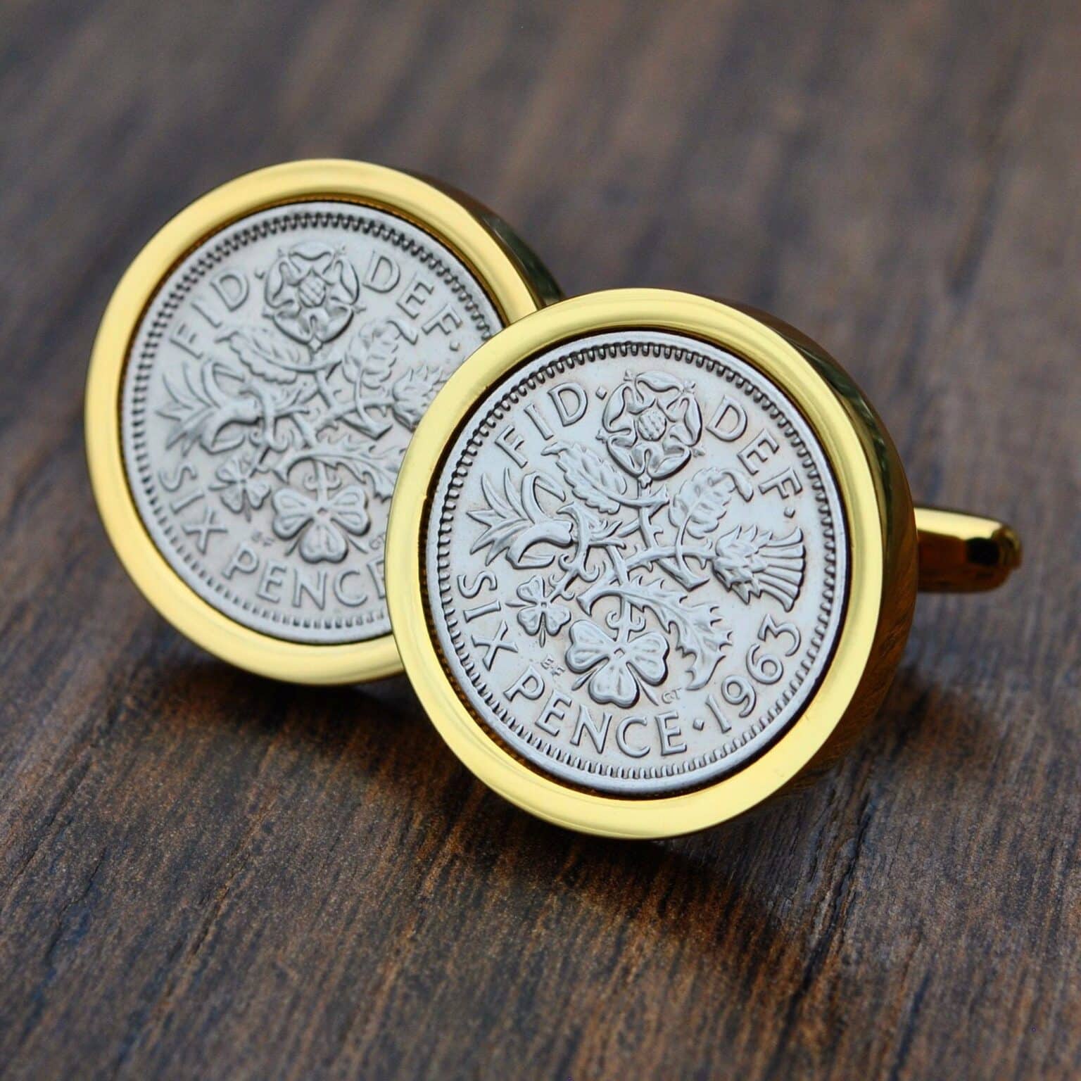 Coin Cufflinks: Personalised & Handmade Gifts - Heads & Tails