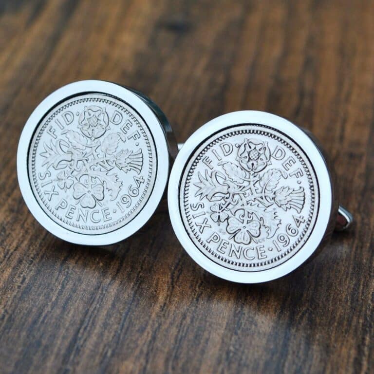 Coin Cufflinks: Personalised & Handmade Gifts - Heads & Tails