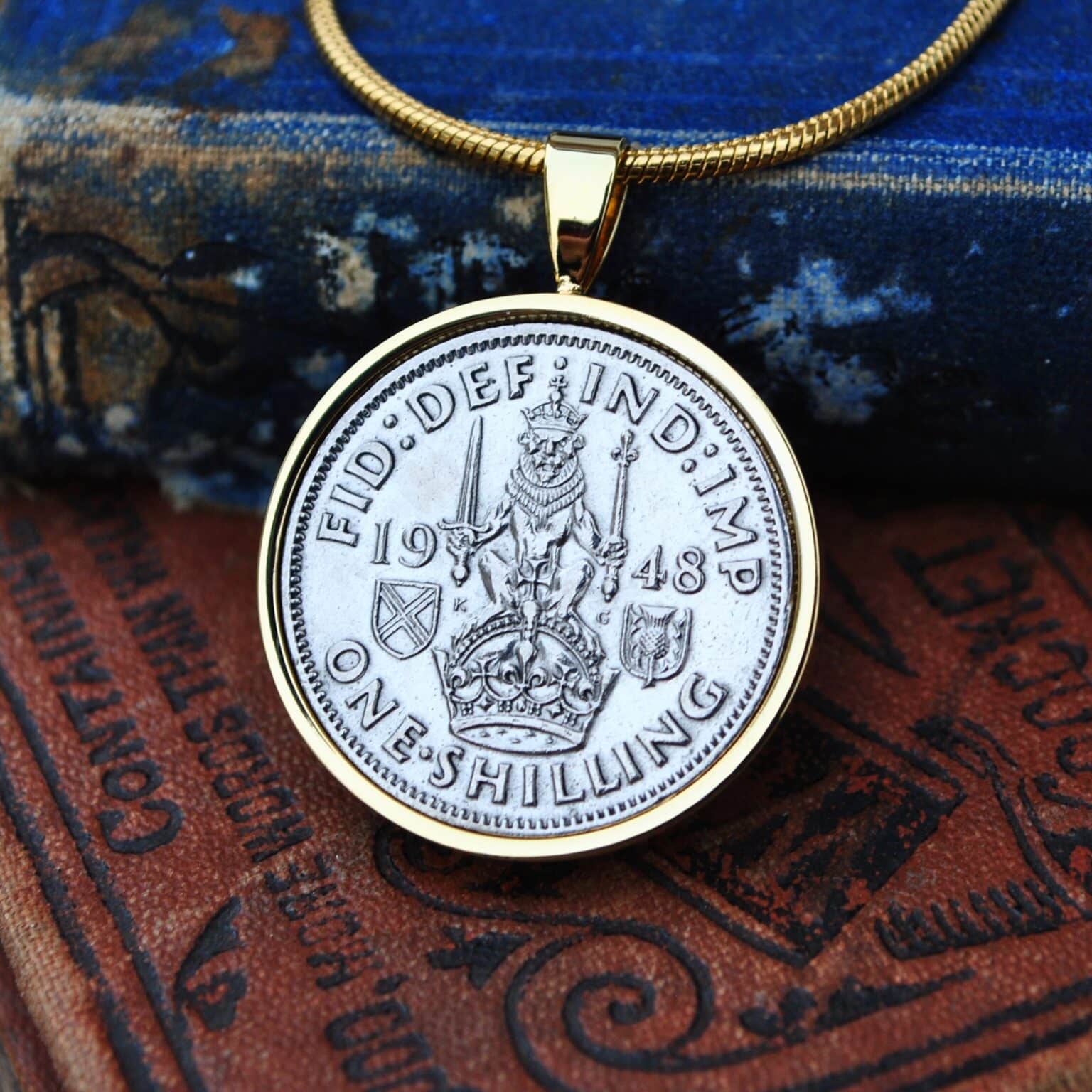 1948 Sixpence Coin Tie Pin, 77th Birthday Gift- Gold Plated